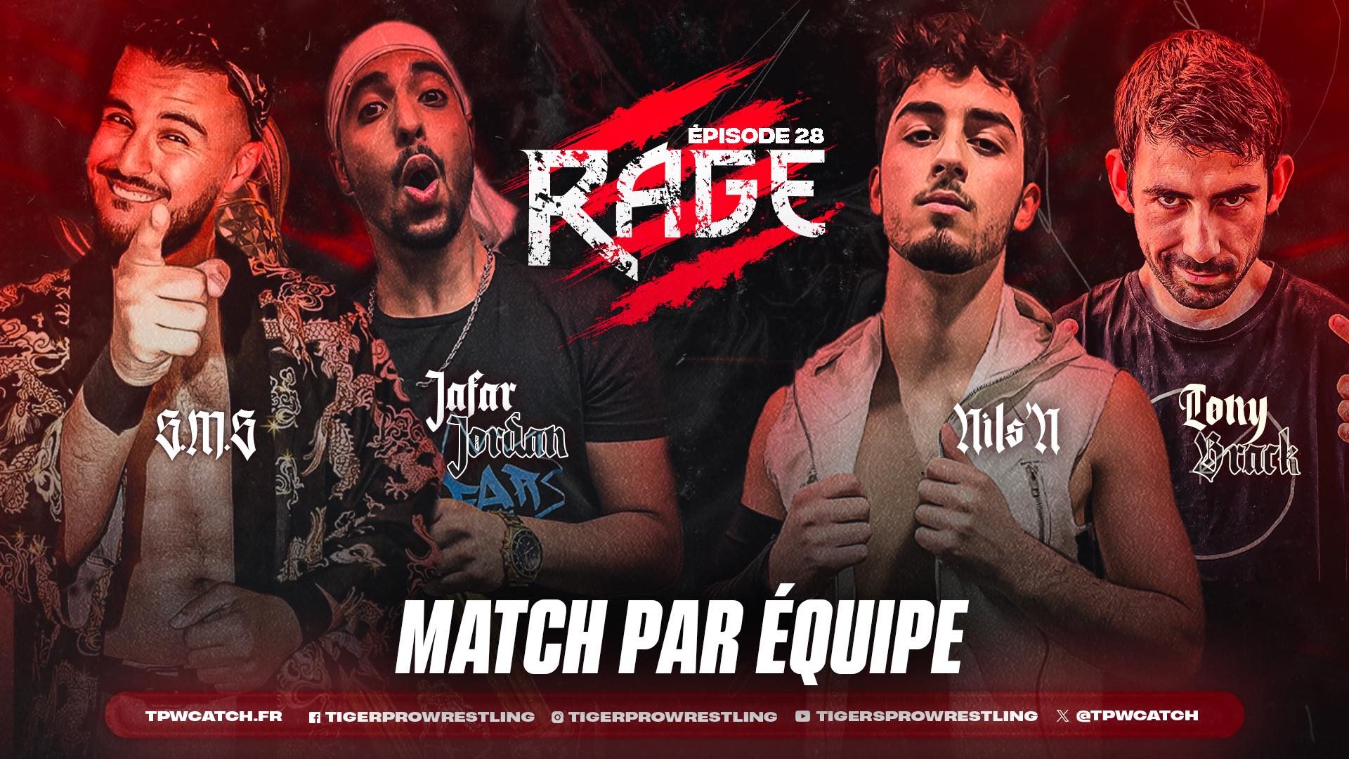 Resultados Tigers Pro Wrestling 13 de abril 2024 | Rage 28