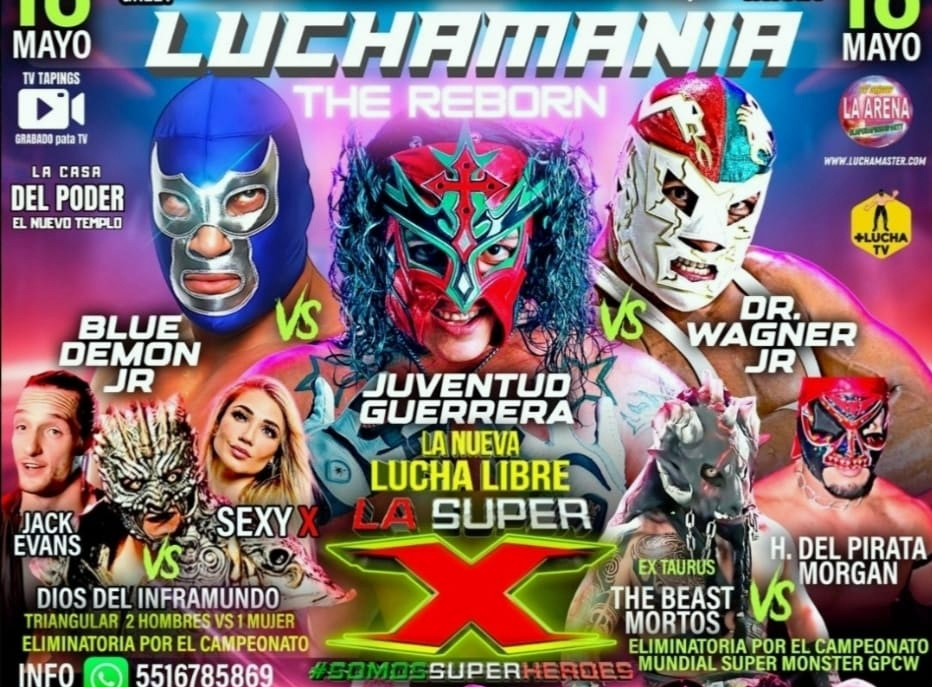 La Súper X regresa con estrellas y campeonatos | Superluchas