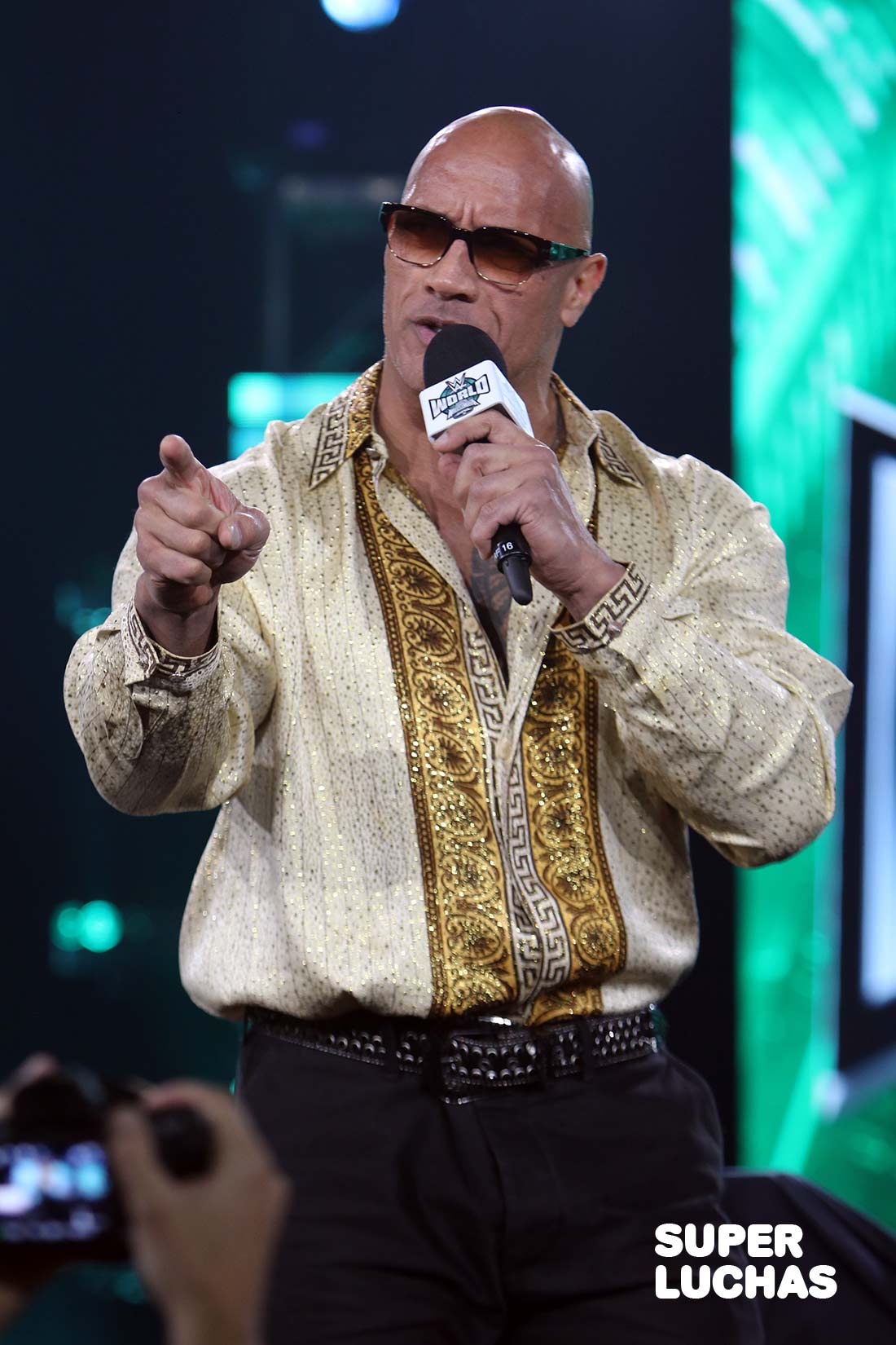 The Rock llegó tarde al WWE World at WrestleMania | Superluchas