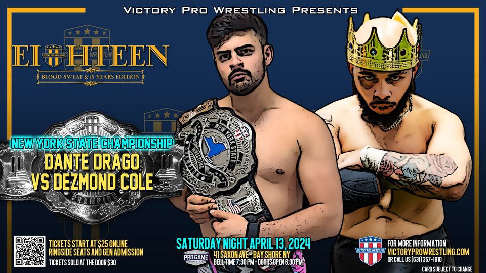 Resultados Victory Pro Wrestling 27 de abril 2024 | Superluchas