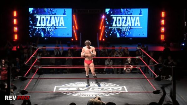 Zozaya conquistó al público de RevPro en Epic Encounter