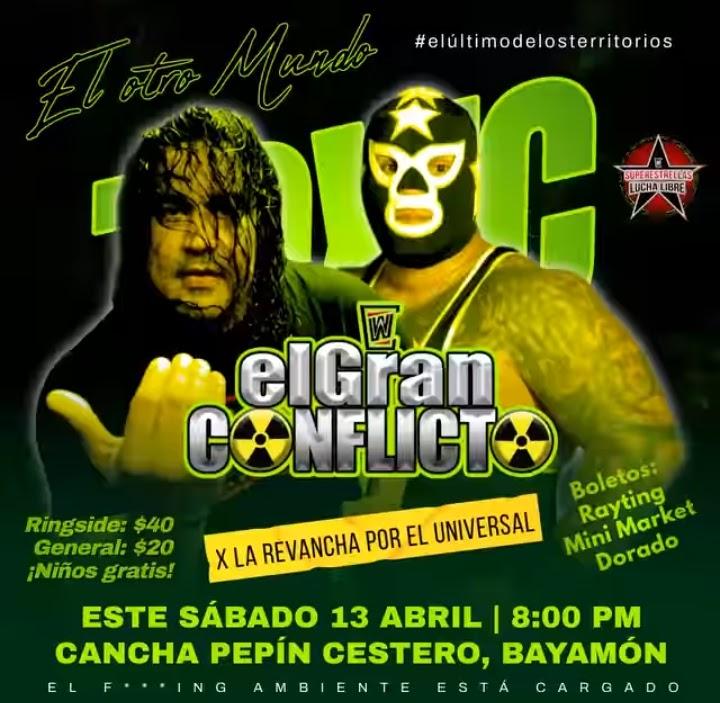 WWC: Mr. Rayting Ray Gonzalez frente a Intelecto 5 Estrellas en Bayamón ...