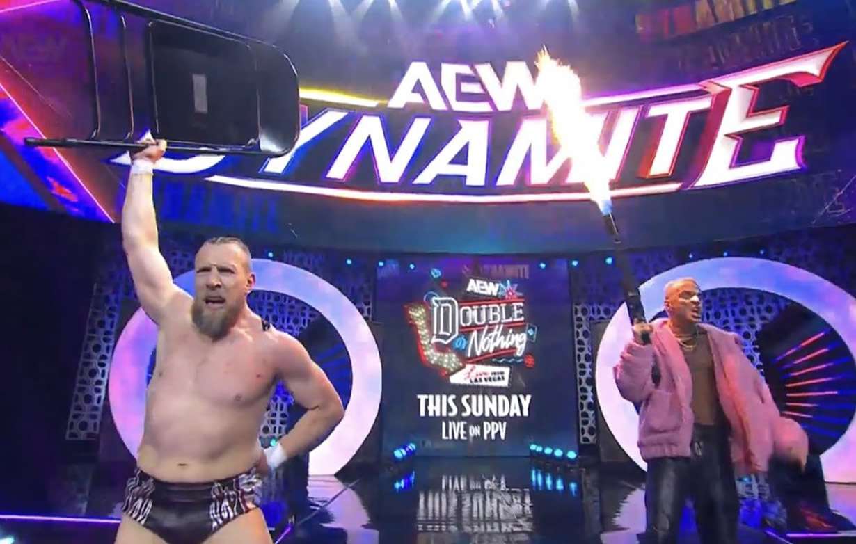 Bryan Danielson y Darby Allin, listos para la guerra con The Elite ...
