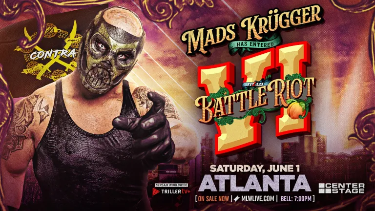Mads Krule Krügger entrará al MLW Battle Riot VI | Superluchas