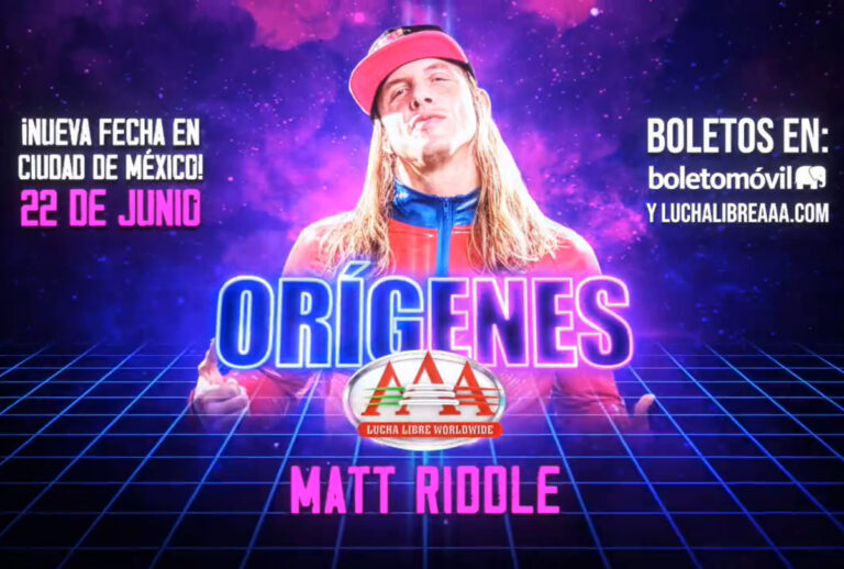 Matt Riddle se presentará en AAA | Superluchas