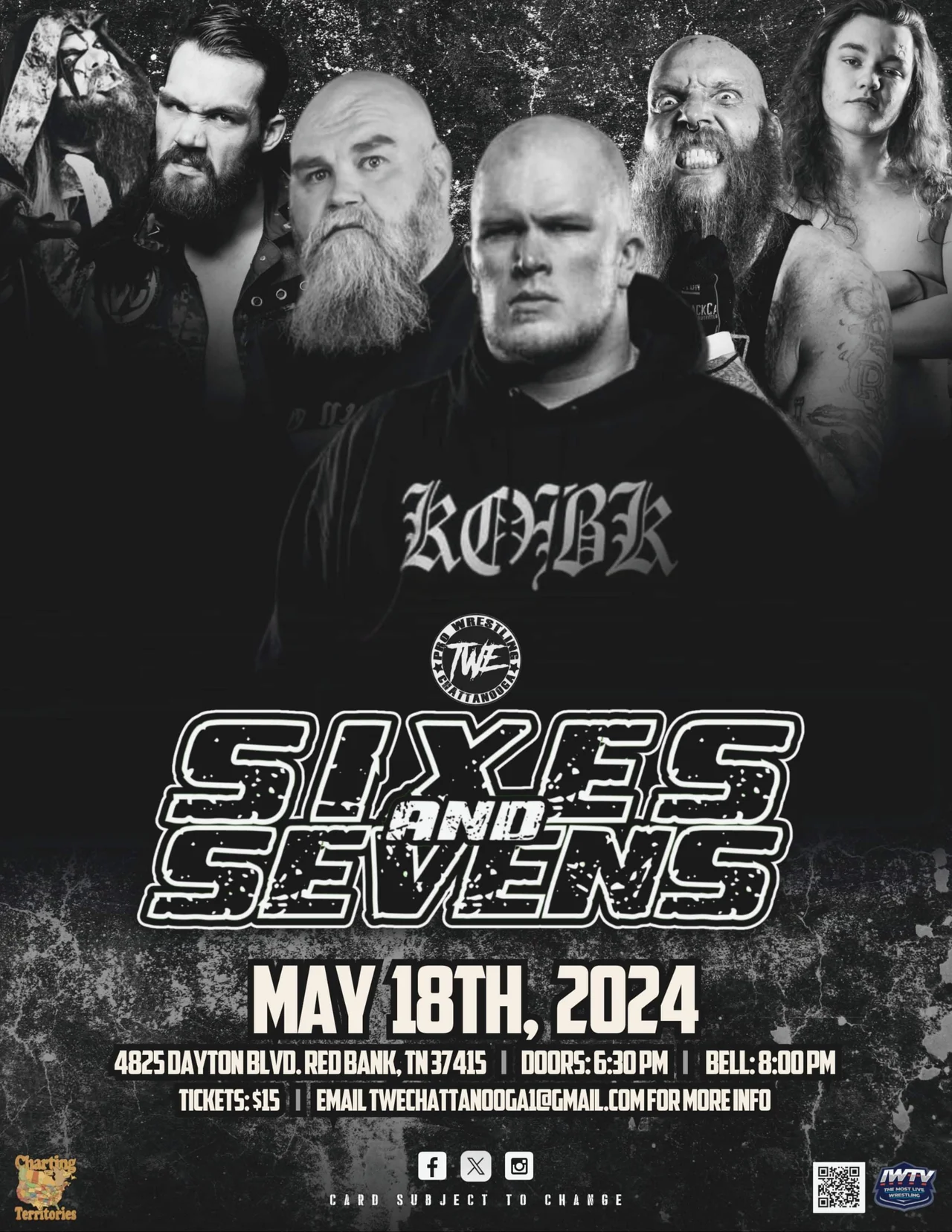 Resultados TWE Chattanooga 24 de mayo 2024 | Sixes and Sevens