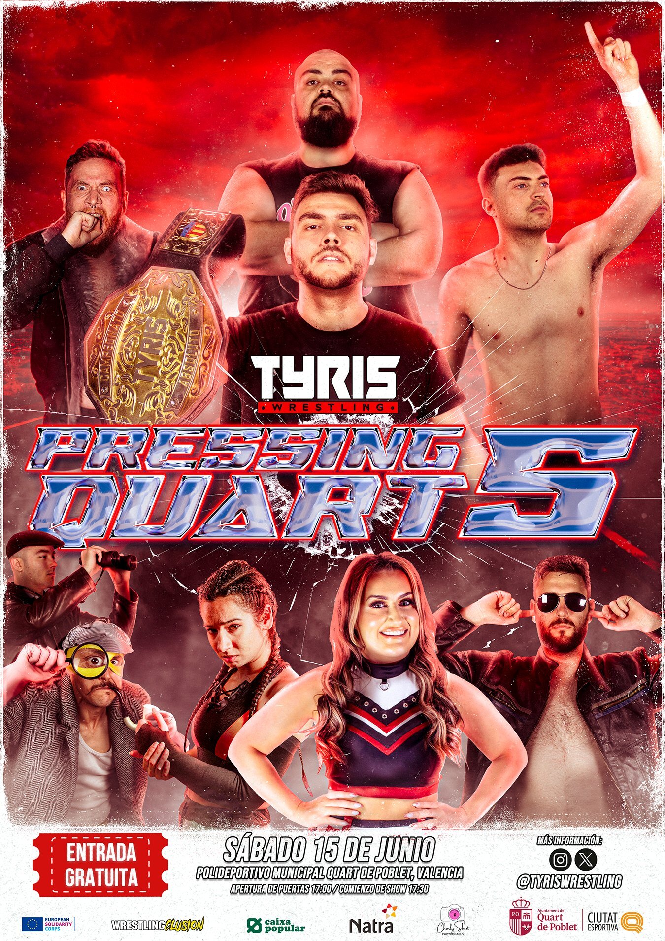 Resultados Tyris Wrestling Pressing Quart 5 | Superluchas