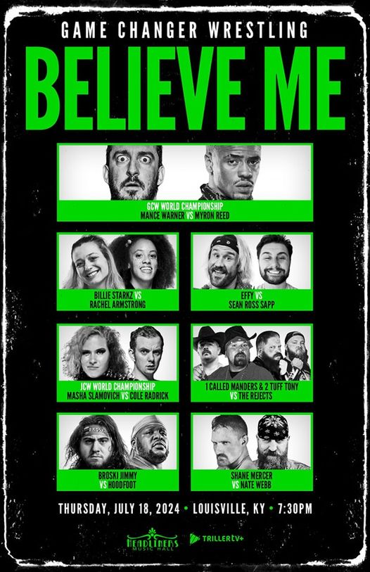 Resultados Game Changer Wrestling 18 de julio 2024 | Superluchas