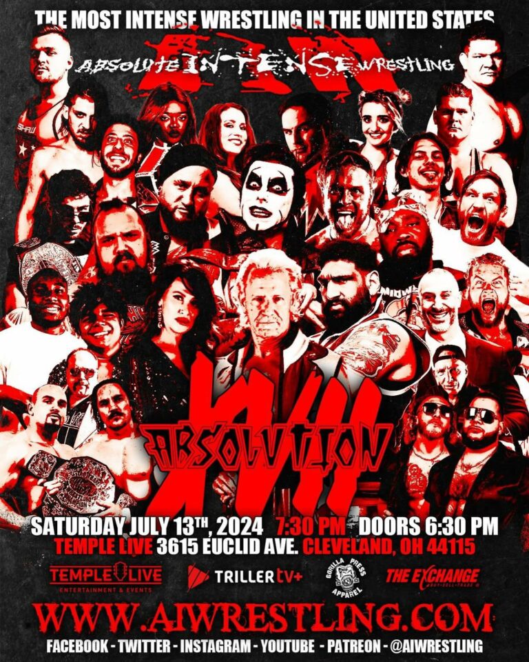 Resultados Absolute Intense Wrestling 13 de julio 2024 | Absolution XVII