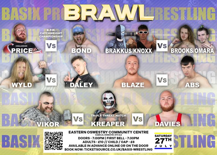 Resultados Basix Pro Wrestling 27 de julio 2024 | Brawl!