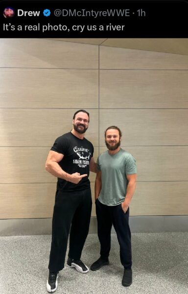 Drew McIntyre se toma foto con Jack Perry y provoca a CM Punk | Superluchas