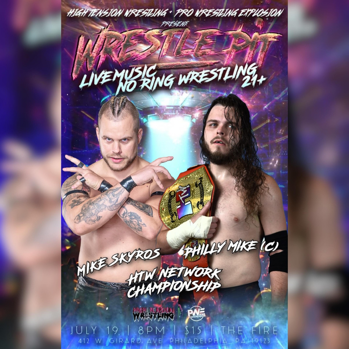 Resultados High Tension Wrestling 19 de julio 2024 | Wrestle-Pit