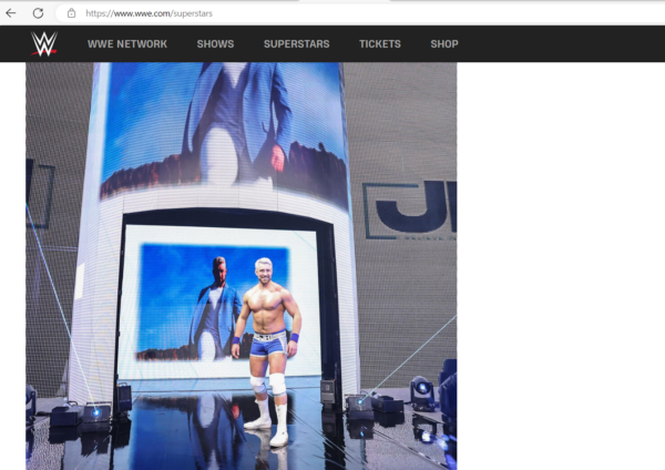 Joe Hendry aparece en página oficial de WWE | Superluchas