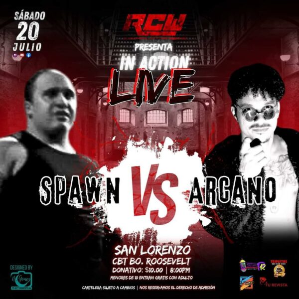 RCW: San Lorenzo tendrá Acción en vivo este Sábado | Superluchas