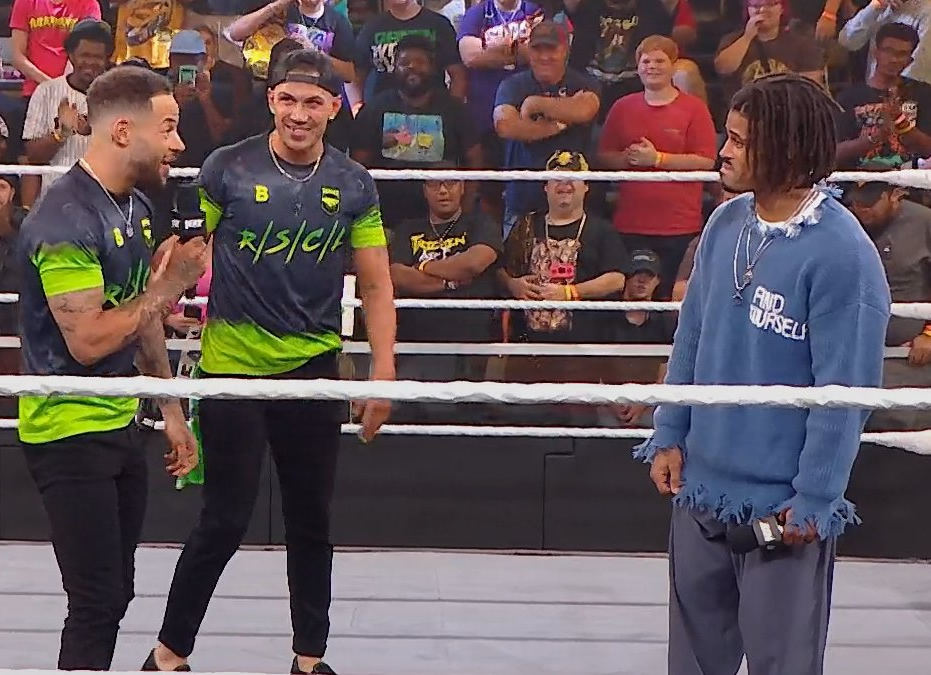 The Rascalz aparecen en NXT para apoyar a Wes Lee | Superluchas