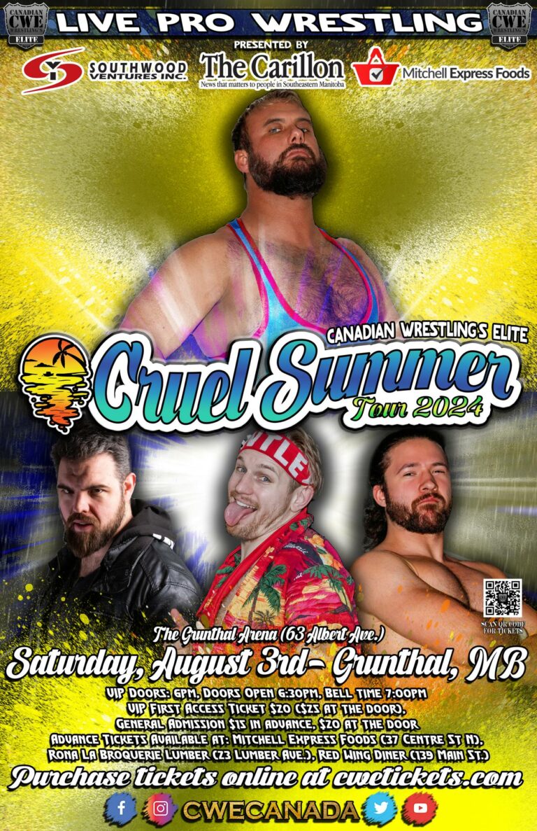 Resultados Canadian Wrestling’s Elite 3 de agosto 2024