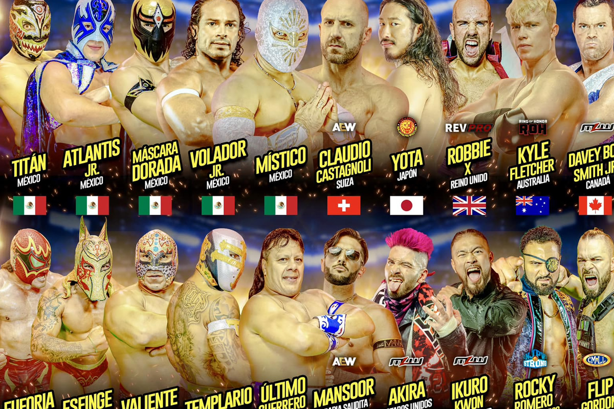 Este es el cartel para el Grand Prix 2024 del CMLL | Superluchas