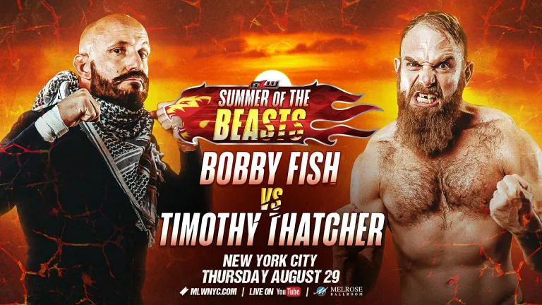 Bobby Fish vs. Timothy Thatcher en MLW Summer of the Beasts
