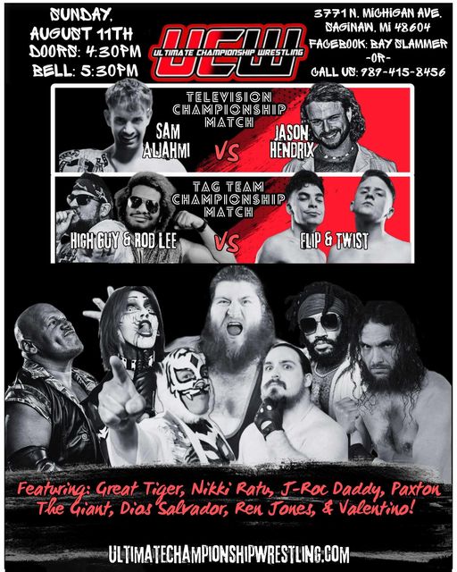 Resultados Ultimate Championship Wrestling 11 de agosto 2024