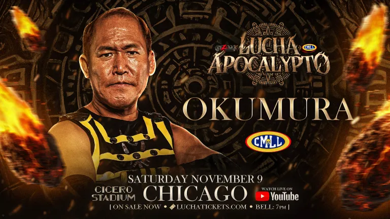 Okumura verá acción en Lucha Apocalypto | Superluchas
