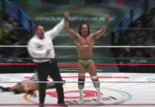 91 Aniversario CMLL: Volador Jr., Atlantis Jr. y Último Guerrero venceron a Orange Cassidy ...