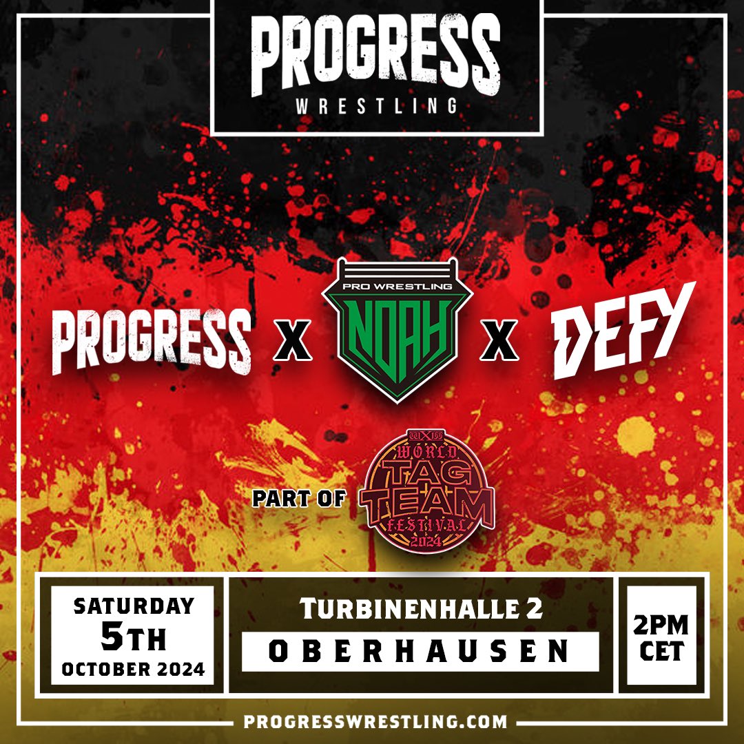Resultados PROGRESS x DEFY x NOAH | Jacobs vs. Thatcher