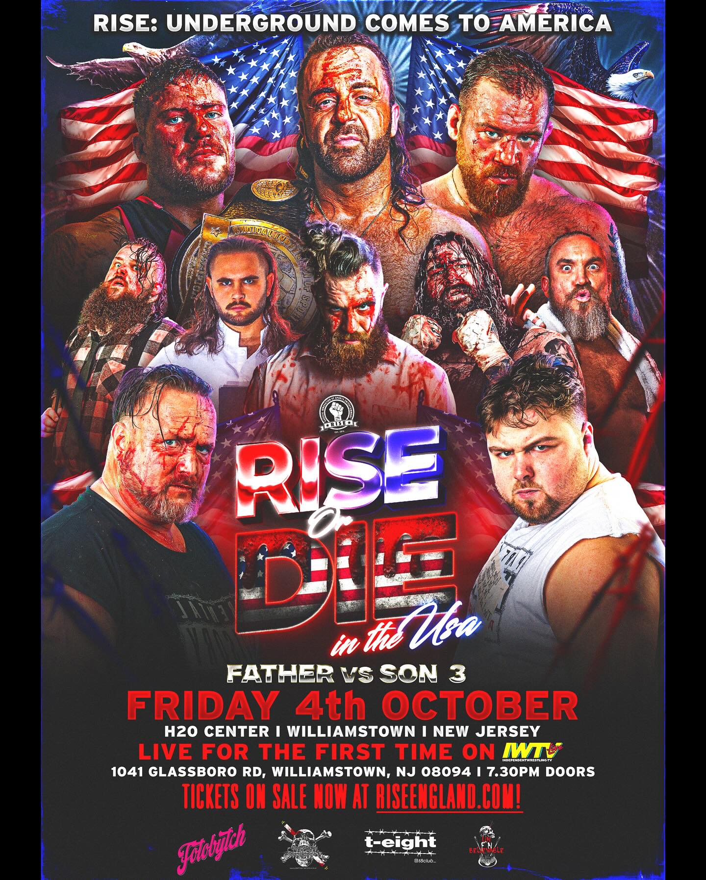 Resultados RISE Underground Pro Wrestling 4 de octubre 2024