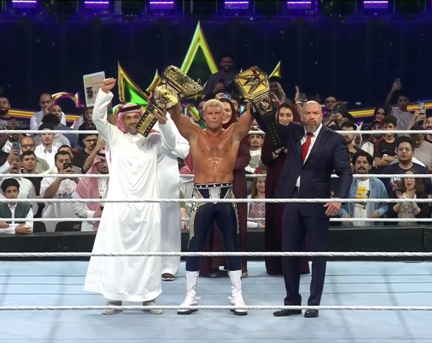 Cody Rhodes se convierte en el primer Campeón Crown Jewel | Superluchas