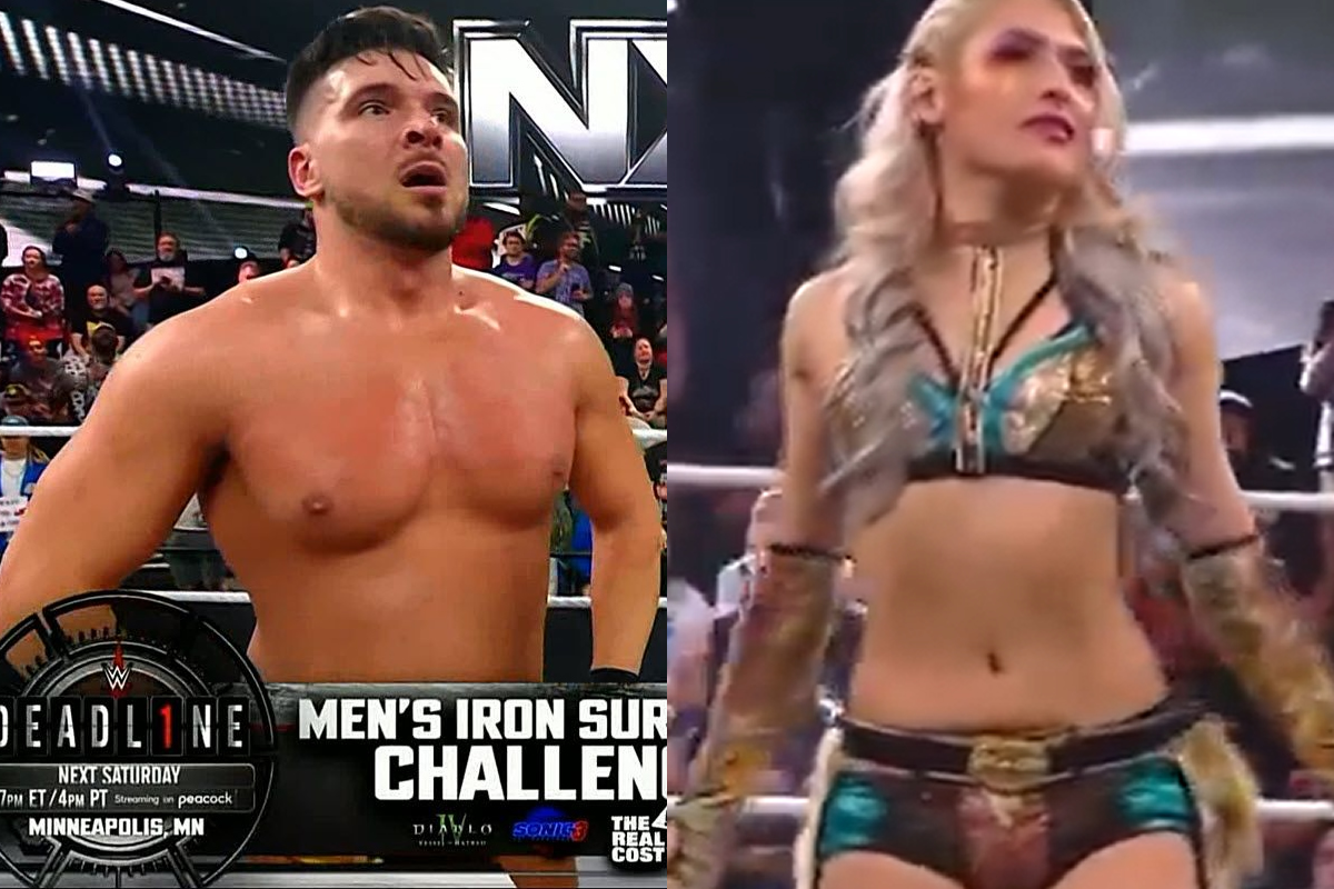 Ethan Page y Giulia avanzan al Iron Survivor Challenge en WWE NXT Deadline 2024 | Superluchas