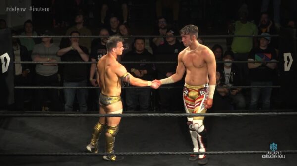 Nick Wayne vs. Jack Cartwheel: hubo lucha AEW vs. WWE