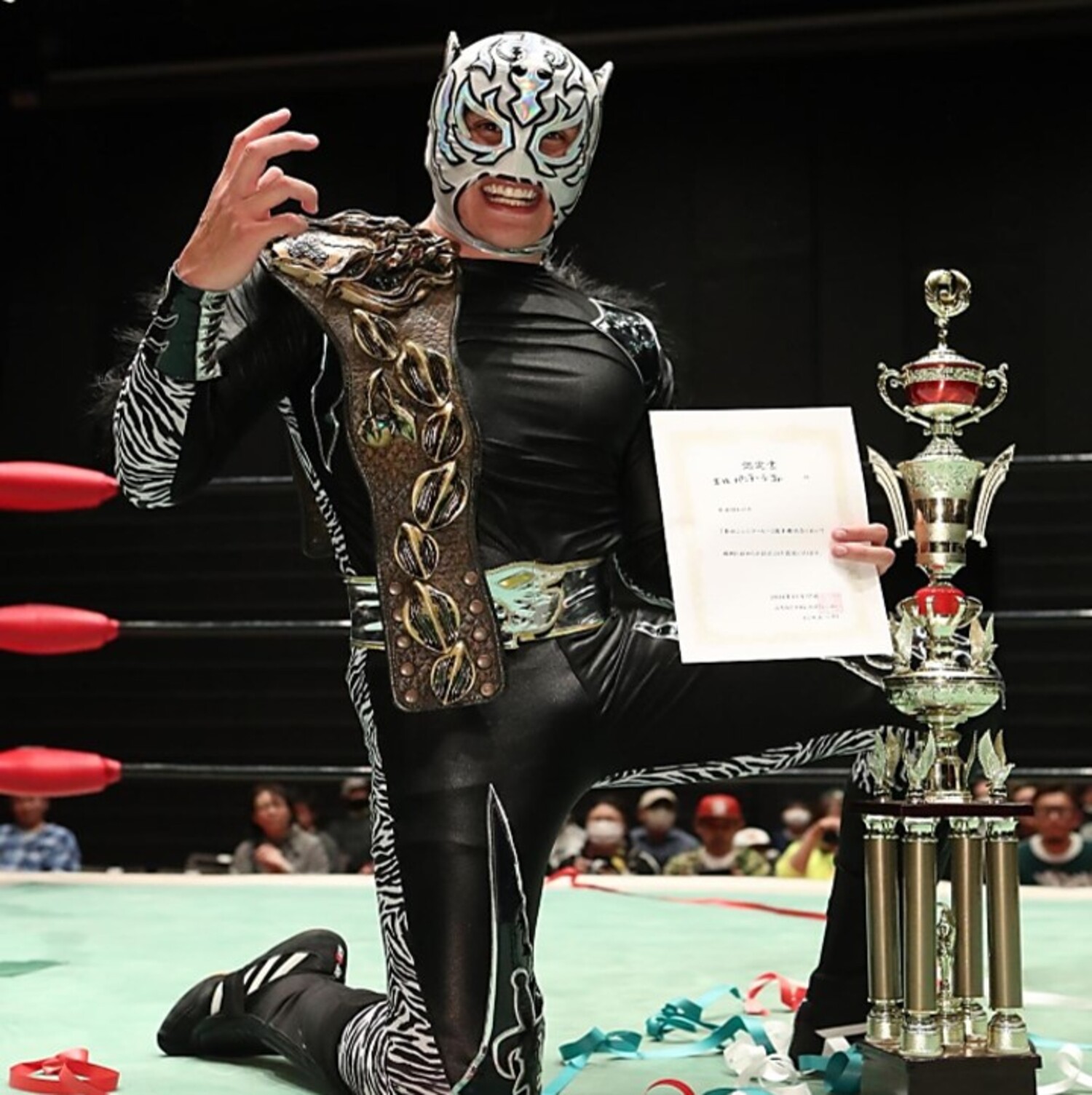 Michinoku Pro: El Pantera Jr. logra el Campeonato Tokohu de Peso Jr ...