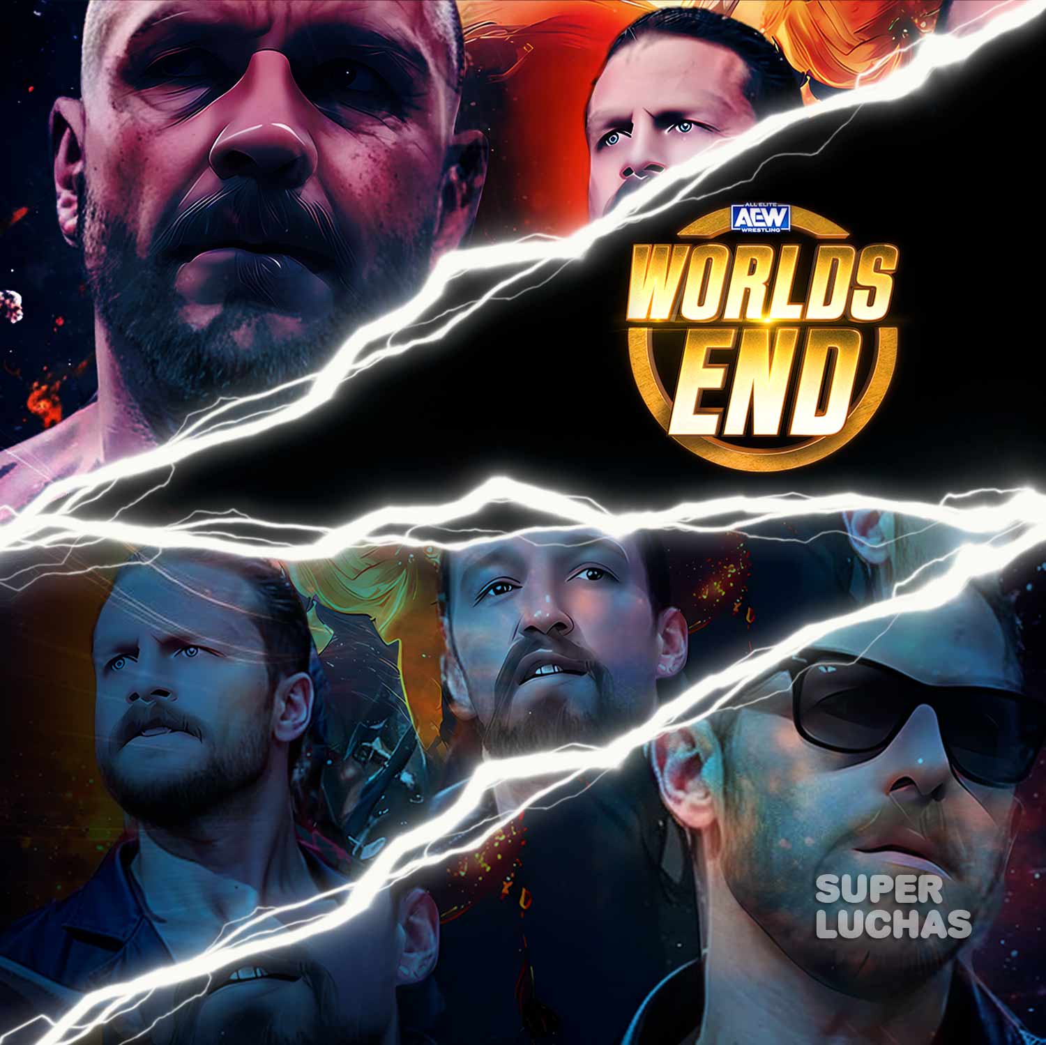 3×3: Lo mejor y lo peor de AEW WORLDS END 2024 | Superluchas
