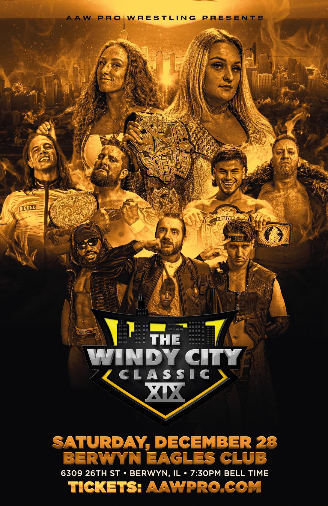 Resultados AAW: Professional Wrestling Redefined 28 de diciembre 2024