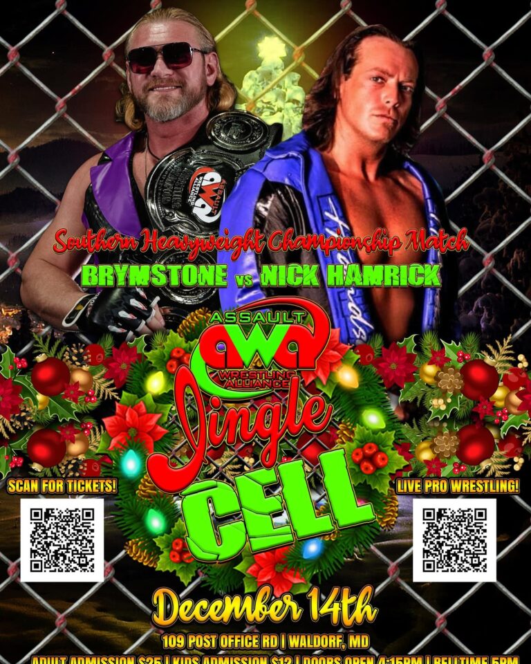 Resultados Assault Wrestling Alliance 14 de diciembre 2024 | Jingle Cell