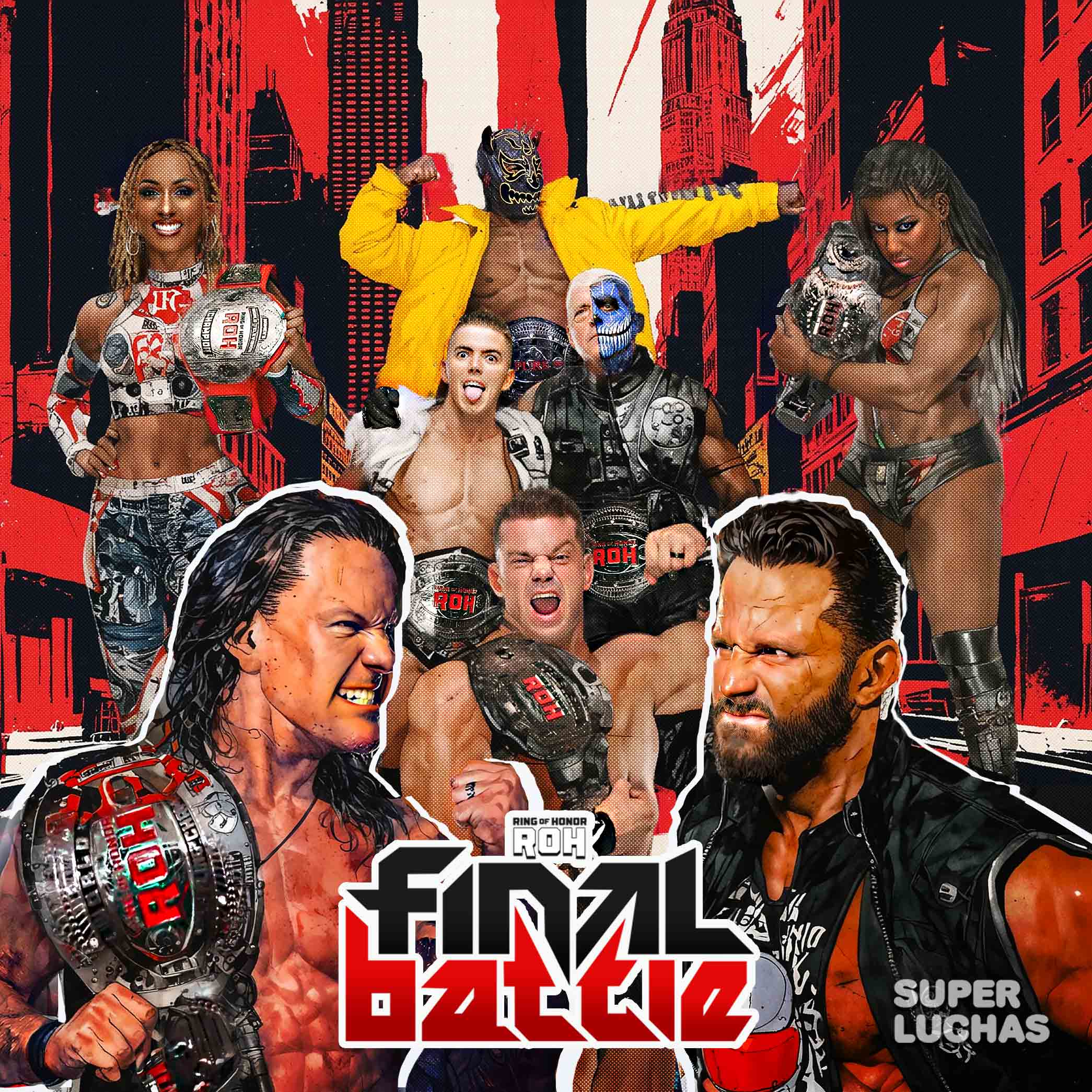 ROH FINAL BATTLE 2024 | Resultados en vivo | Superluchas