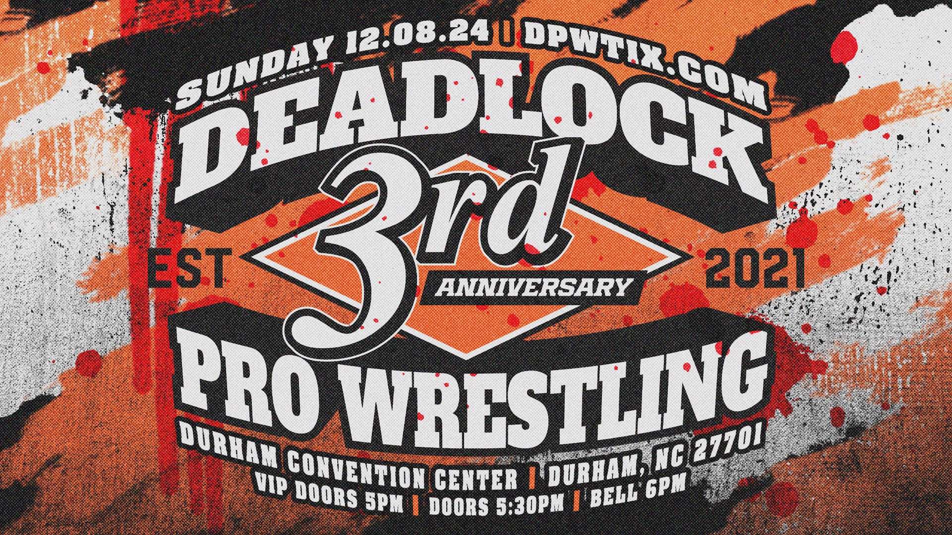 Resultados DEADLOCK Pro-Wrestling 8 de diciembre 2024 | 3rd Anniversary