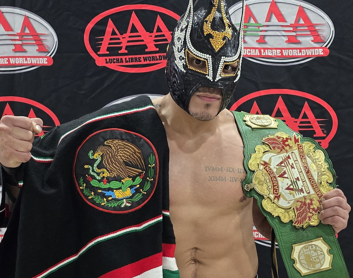 Laredo Kid se convierte en Campeón Crucero AAA, venció a Matt Riddle ...