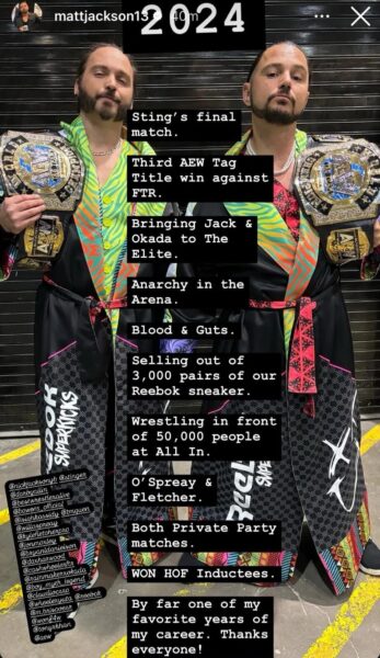 Matthew Jackson repasa el 2024: «De mis favoritos» | Superluchas