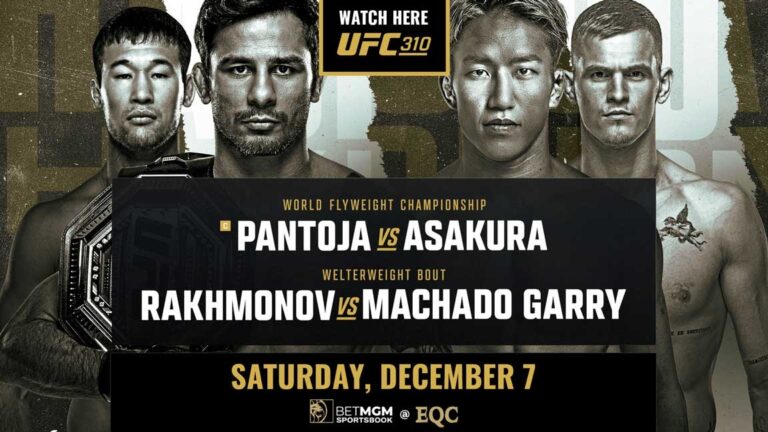 Cartel UFC 310: Alexandre Pantoja vs Kai Asakura | Superluchas