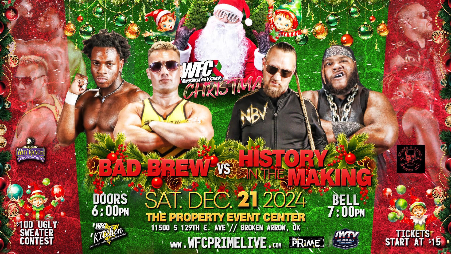 Resultados Phenomenal Elite Wrestling 21 de diciembre 2024 | Christmas