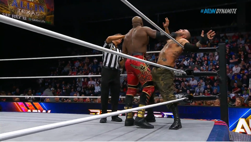 AEW Dynamite: Bobby Lashley venció a Mark Briscoe | Superluchas