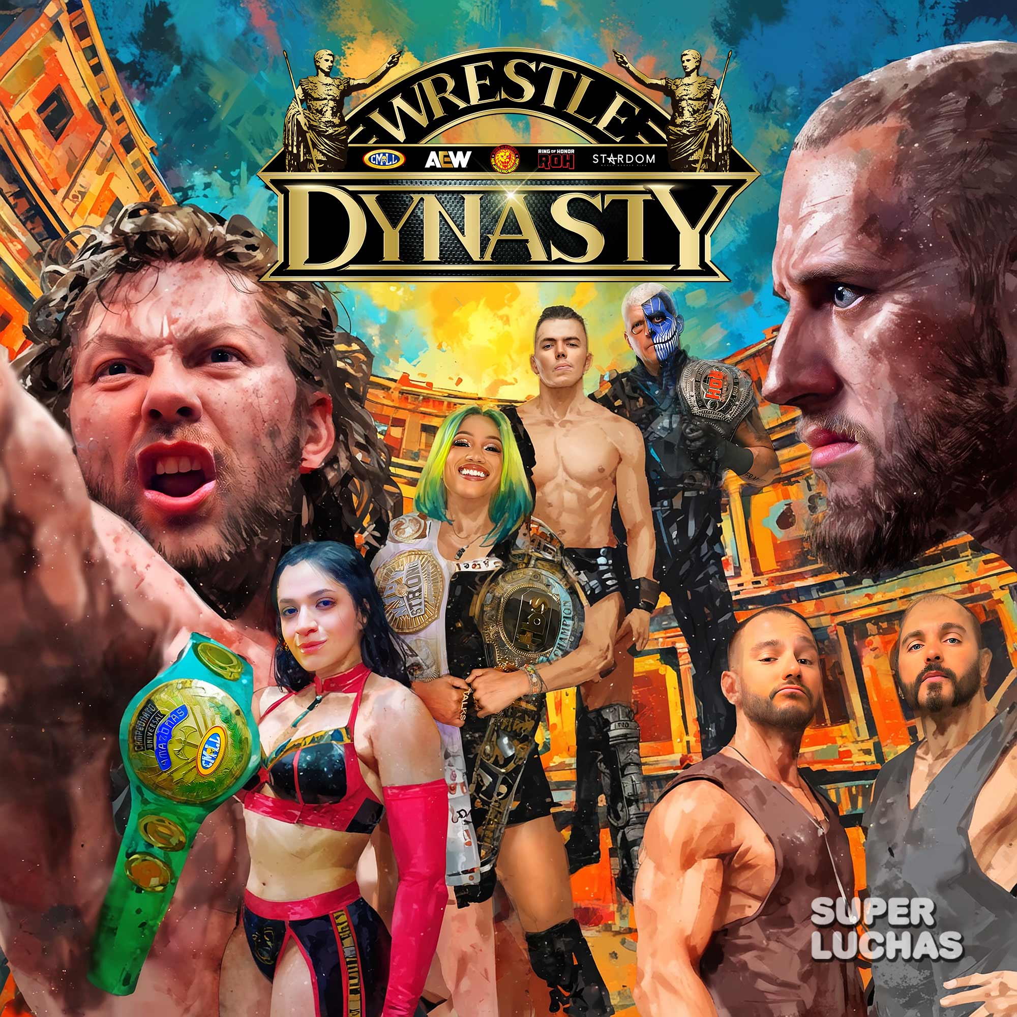 WRESTLE DYNASTY | Resultados en vivo | Superluchas