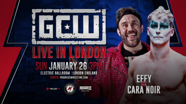 Resultados GCW Live In London | Effy vs. Cara Noir | Superluchas
