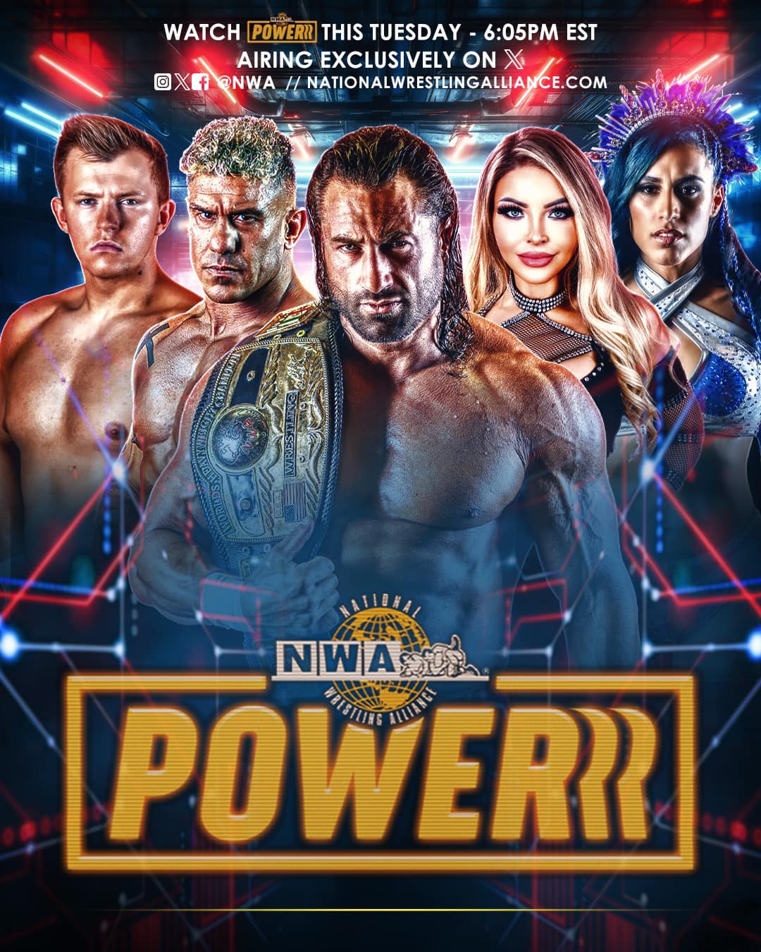 Resultados NWA Powerrr 21 de enero 2025 | Episode #192 | Superluchas