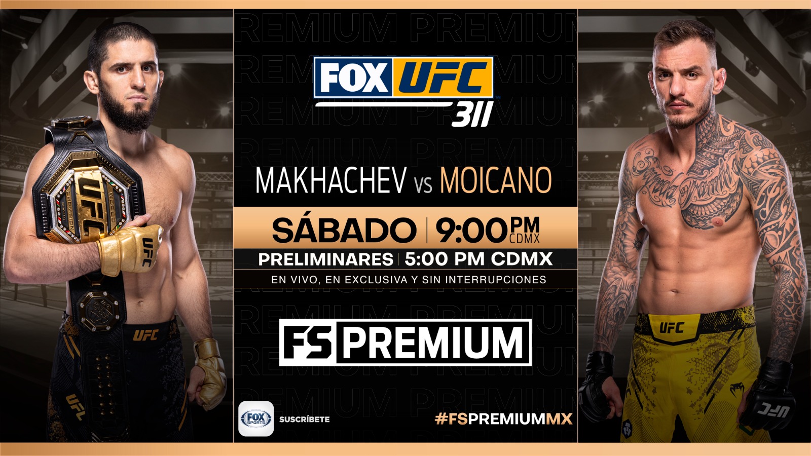 UFC 311: Islam Makhachev vs Renato Moicano: Dónde ver en vivo