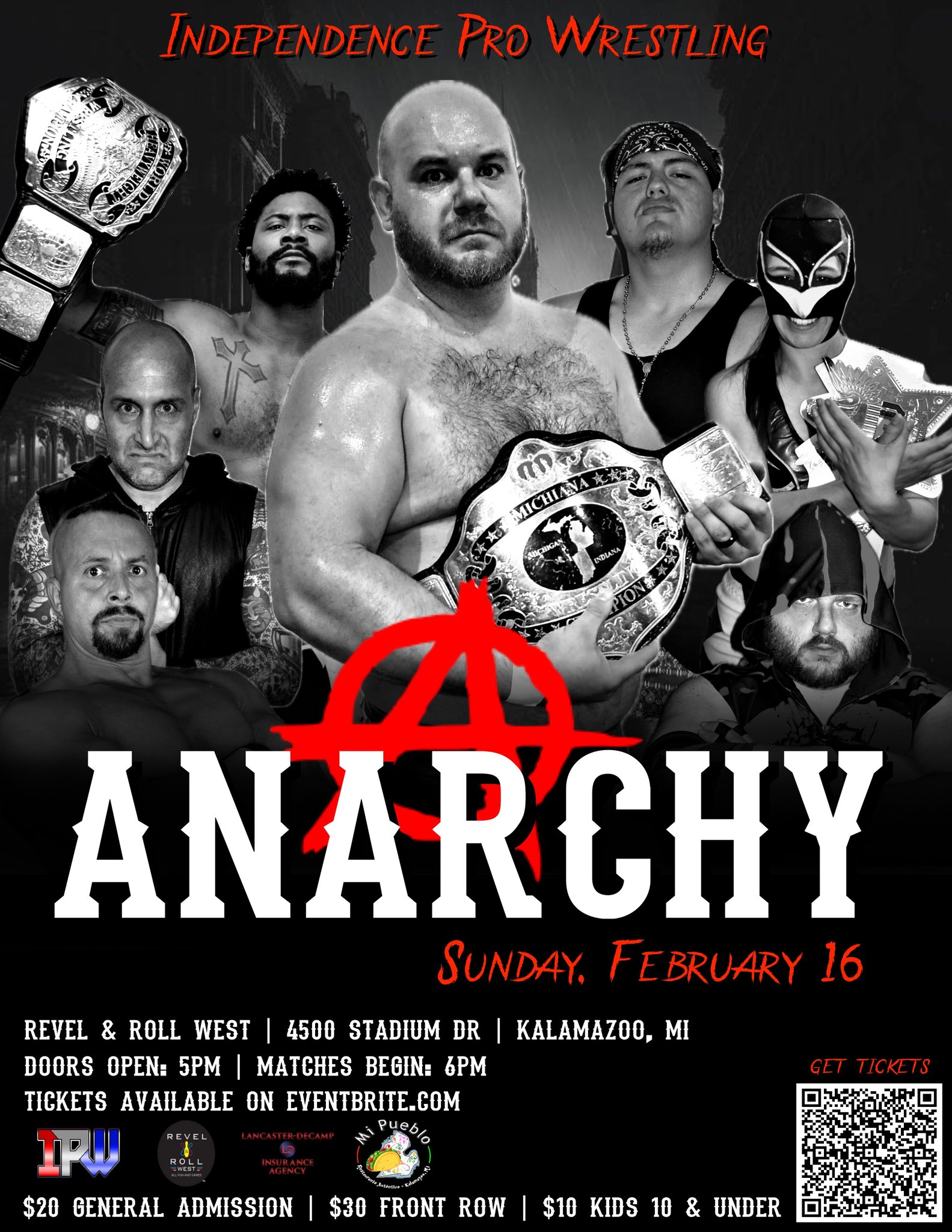 Resultados Independence Pro Wrestling 16 de febrero 2025 | Anarchy