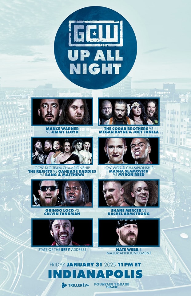 Resultados GCW Up All Night | Superluchas