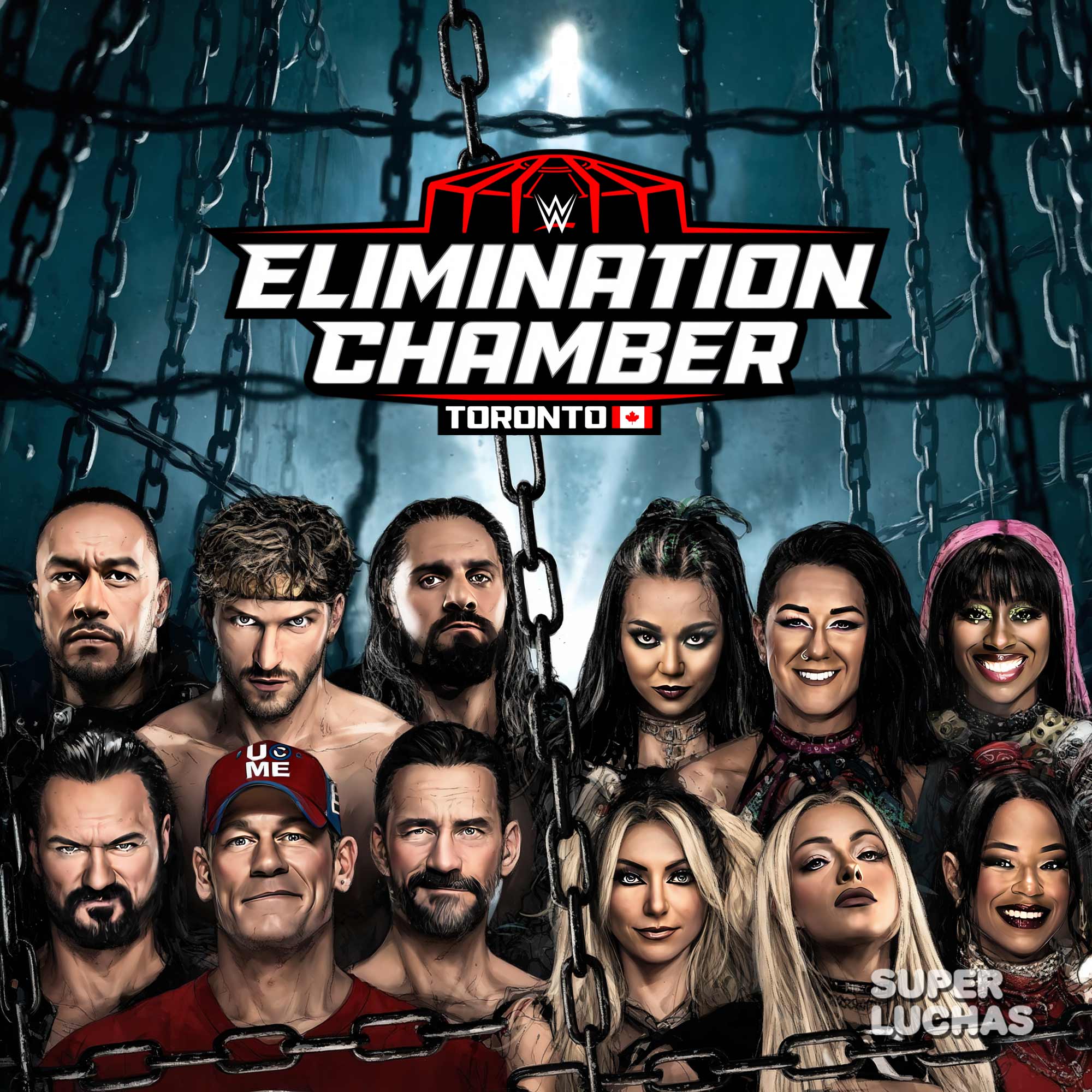 WWE ELIMINATION CHAMBER 2025 | Resultados en vivo | Superluchas