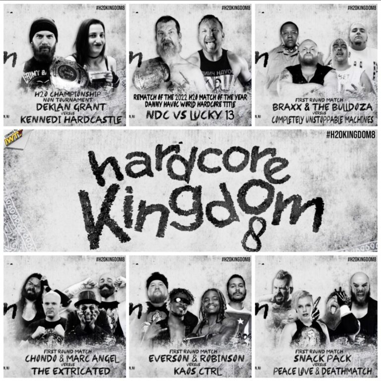 Resultados H2O Wrestling 8 de febrero 2025 | Hardcore Kingdom VIII