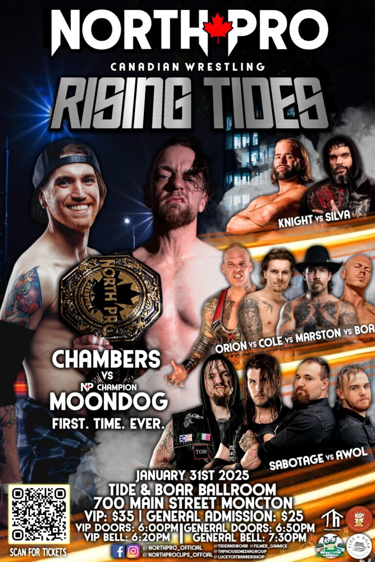 Resultados North Pro Wrestling 31 de enero 2025 | Rising Tides